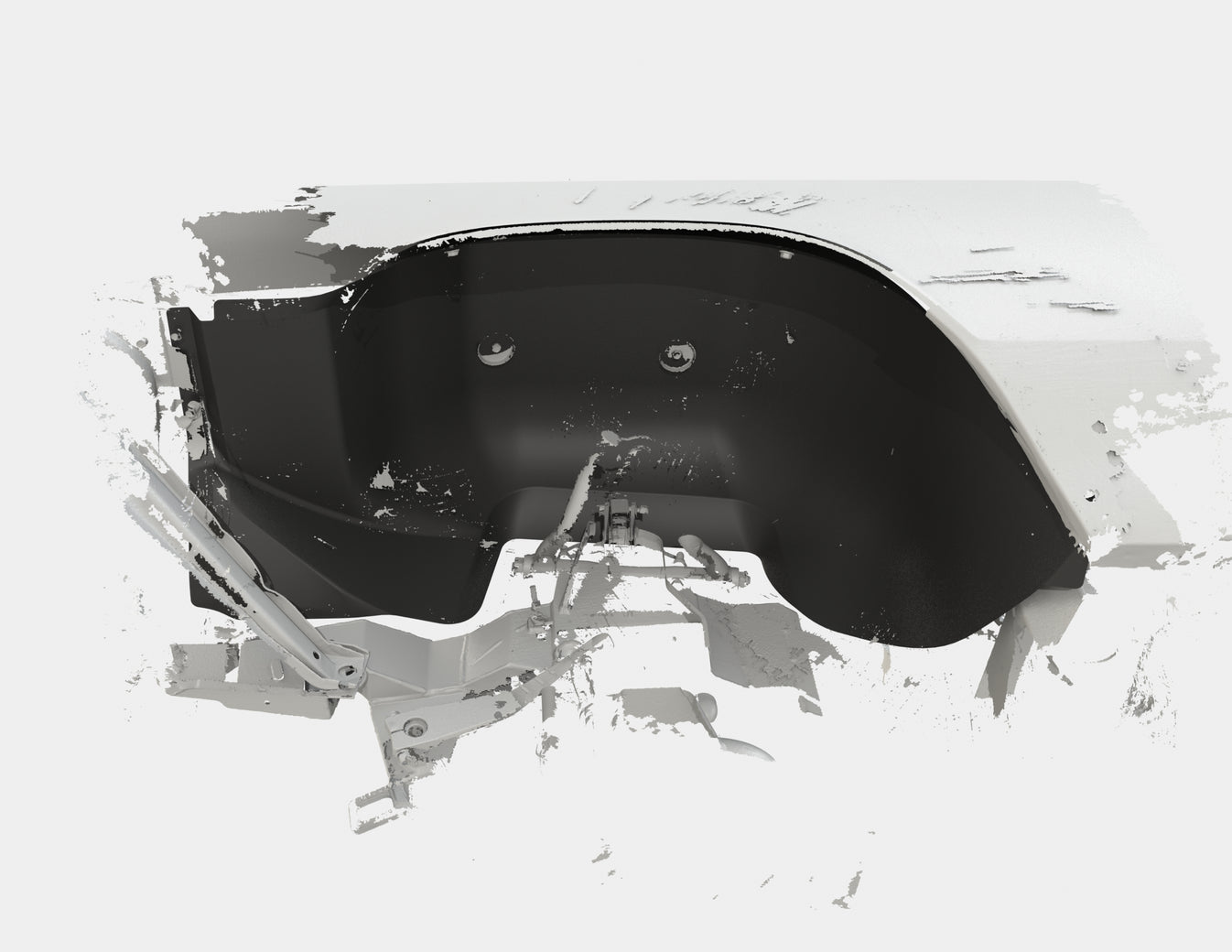 1966-67 Chevelle Wheel Tub Inner Fenders Carbon Fiber- PRE ORDER ...