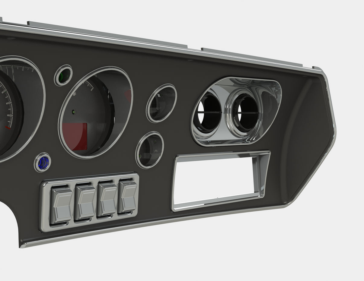 1970-72 Legacy Chevelle Dash-Pre Order $2000 Deposit – Ironworks Speed ...