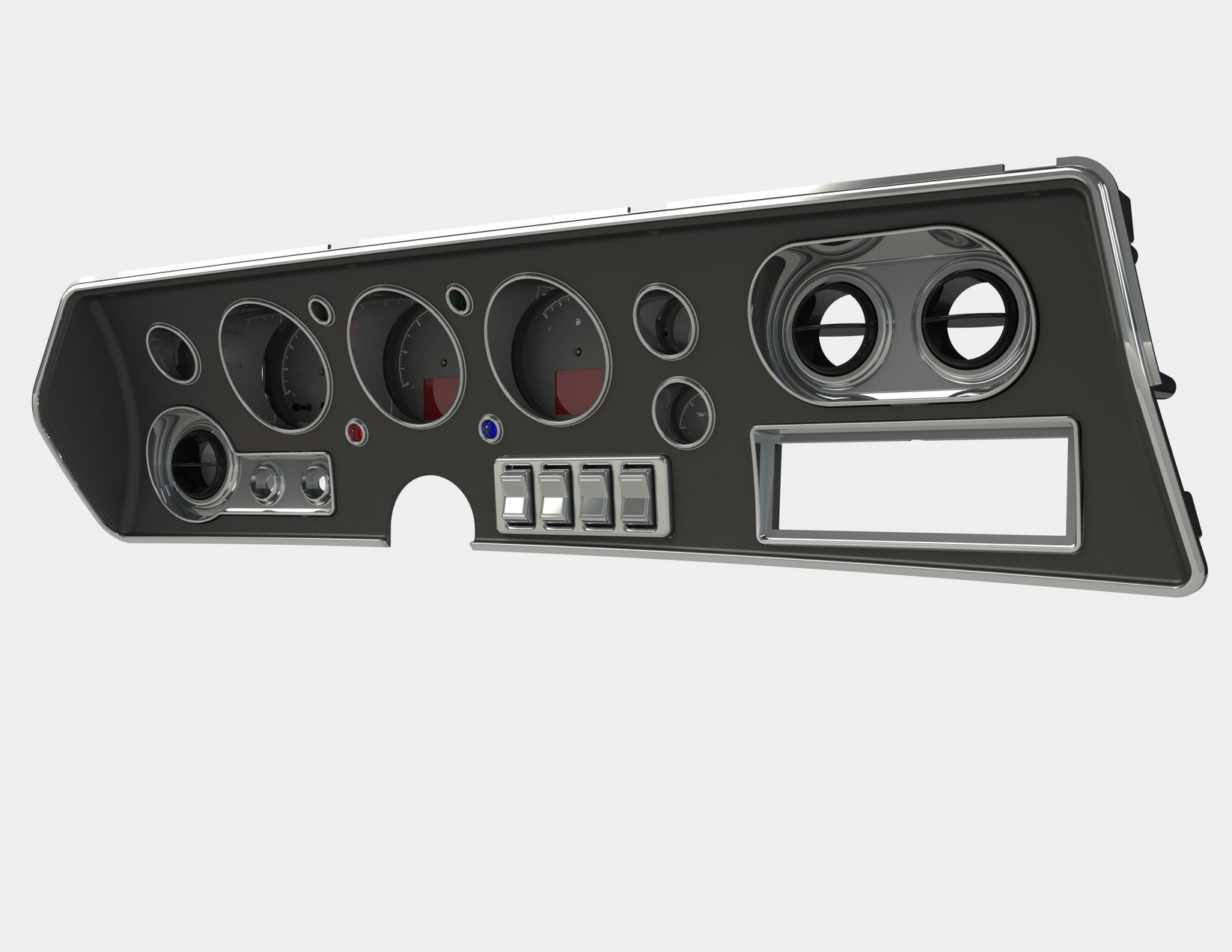 1970-72 Legacy Chevelle Dash-Pre Order $2000 Deposit – Ironworks Speed ...