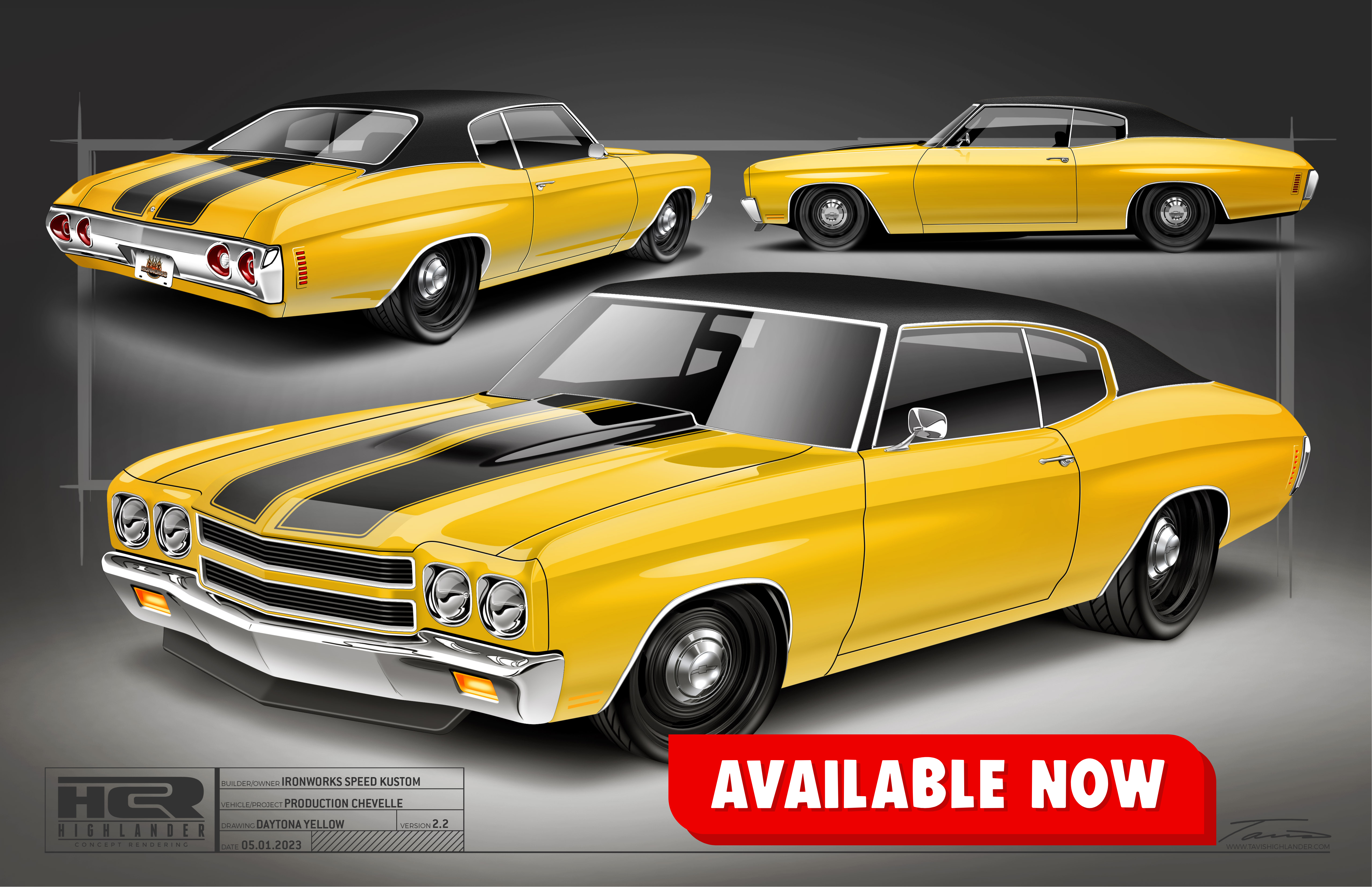 Legacy Series Chevelle Builds – Ironworks Speed & Kustom