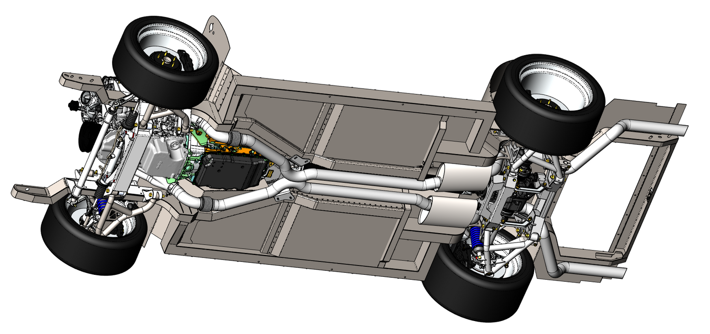 1970-72 Legacy Series Chevelle Unibody Chassis by Roadster Shop ...
