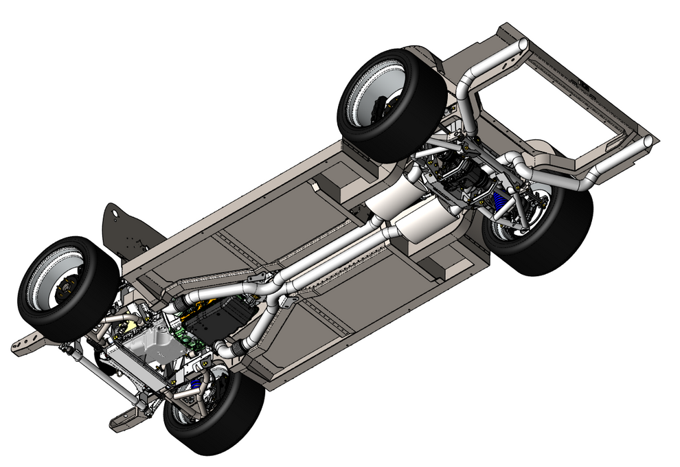 1970-72 Legacy Series Chevelle Unibody Chassis by Roadster Shop ...